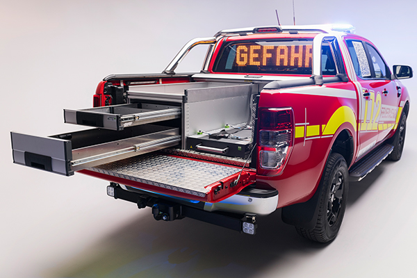 Ford Ranger DC 4x4 Limited als Feuerwehr KdoW – Hanzlik GmbH